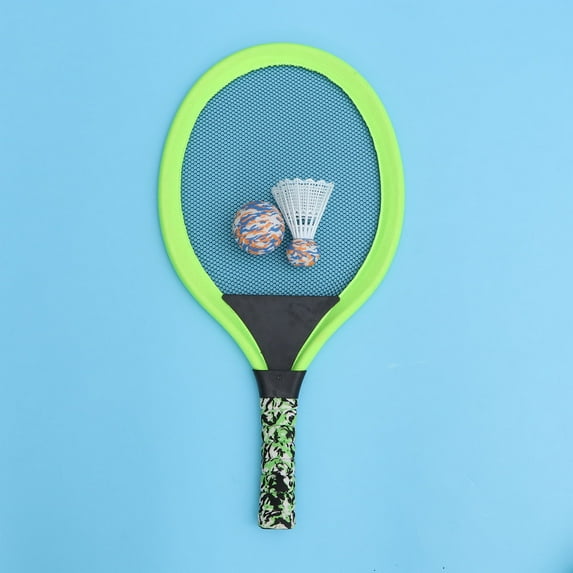 Supvox 2 Sets Tennis Rackets for Kids Light Green EVA for Parent Child ...