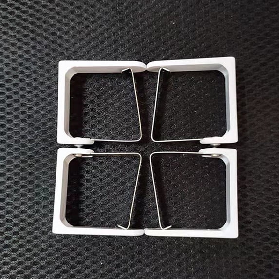 Supvox 20Pcs Stainless Steel Dining Table Clamps for Practical Design ...