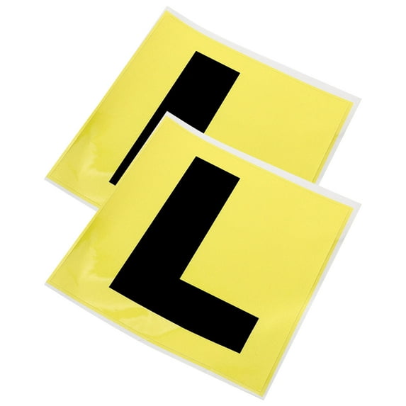 Supvox 2Pcs Multi Color Learner Driver Car Stickers Reflective Durable ...