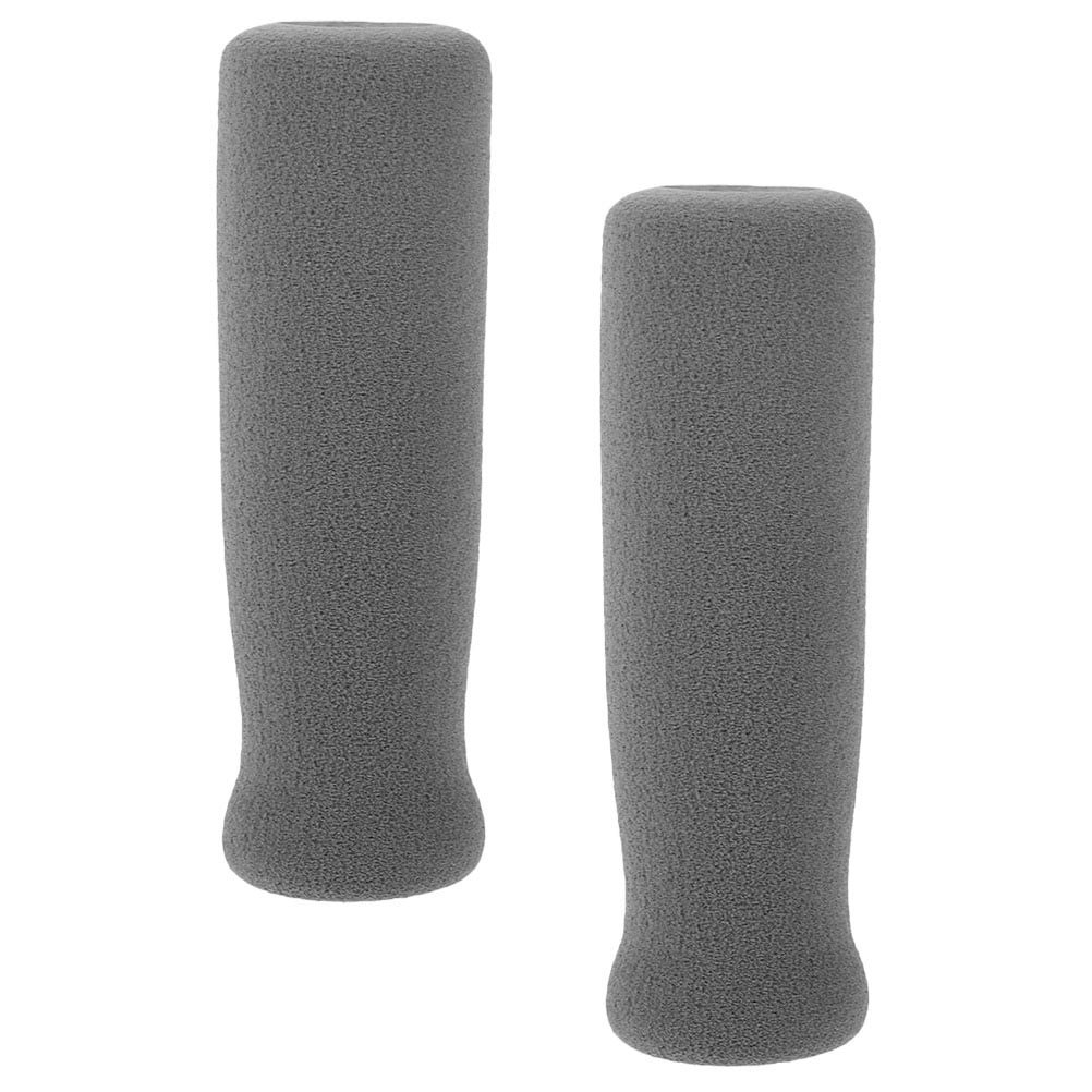 Supvox 2Set Walking Cane Handle Covers Grey Sponge Durable Non-slip for ...