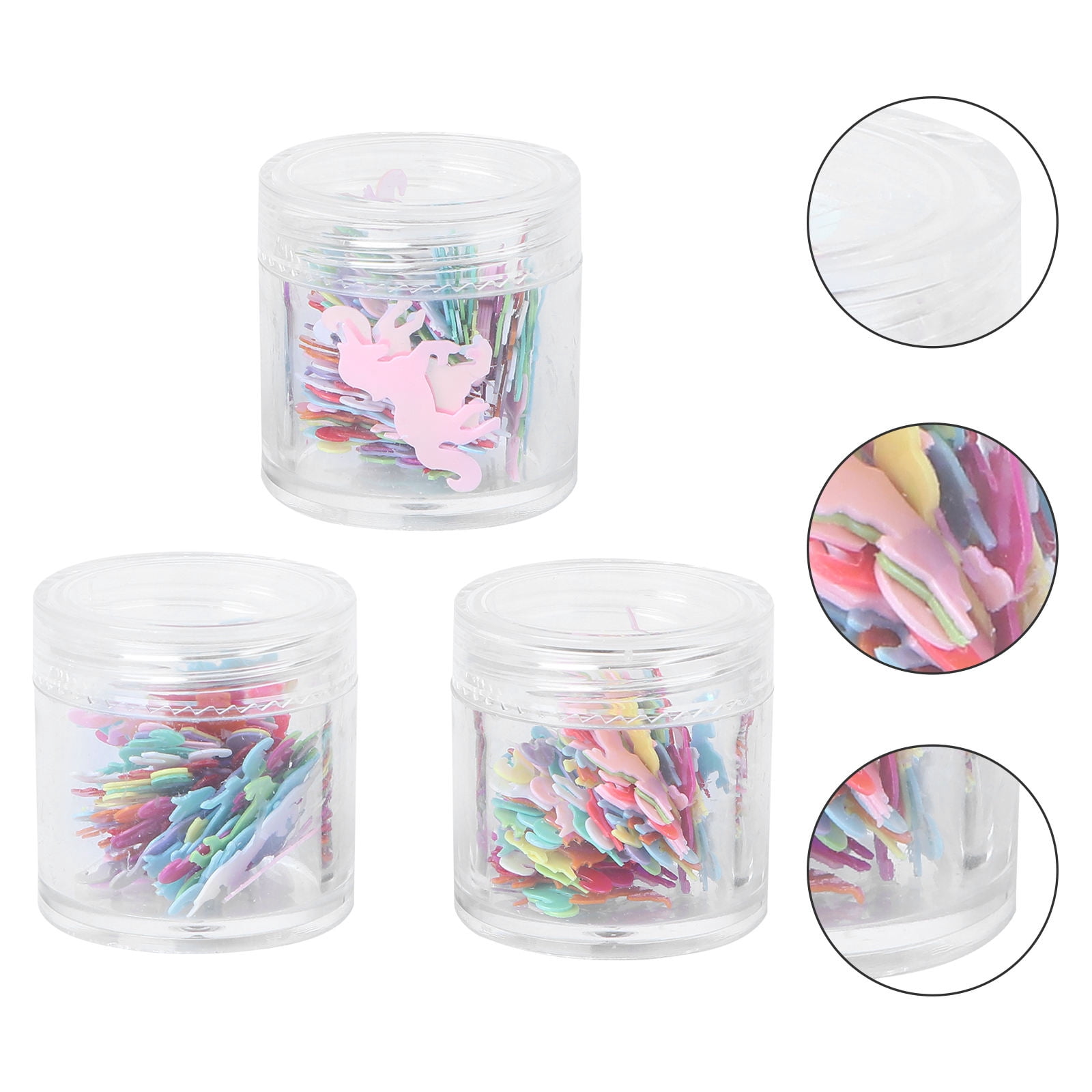 Supvox 3Set of Embroidery Craft Sequins with Assorted Color for DIY ...