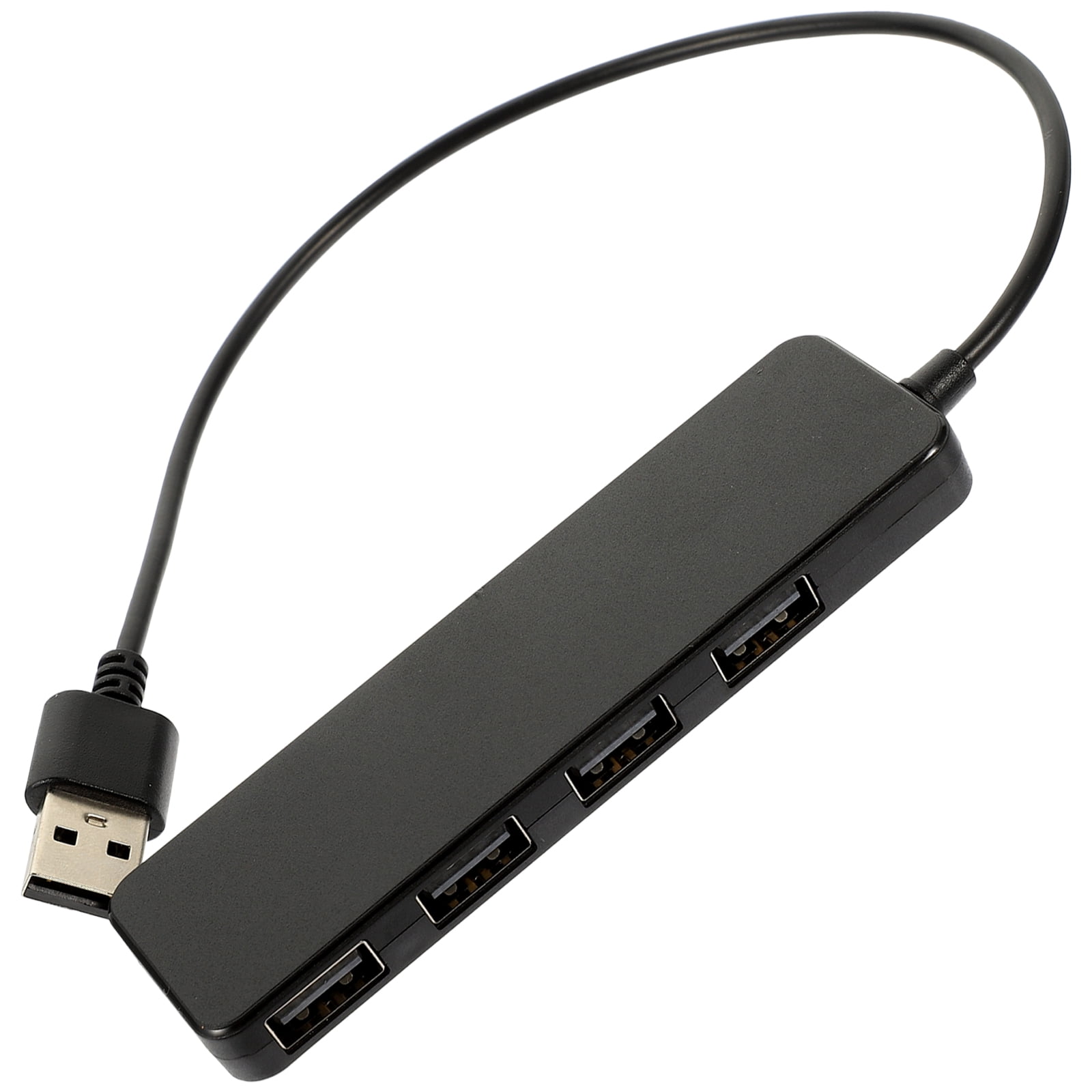 Supvox 4 Port Hub USB Splitters Adapter for Laptop Y Short Laptops Computers Black - Walmart.com