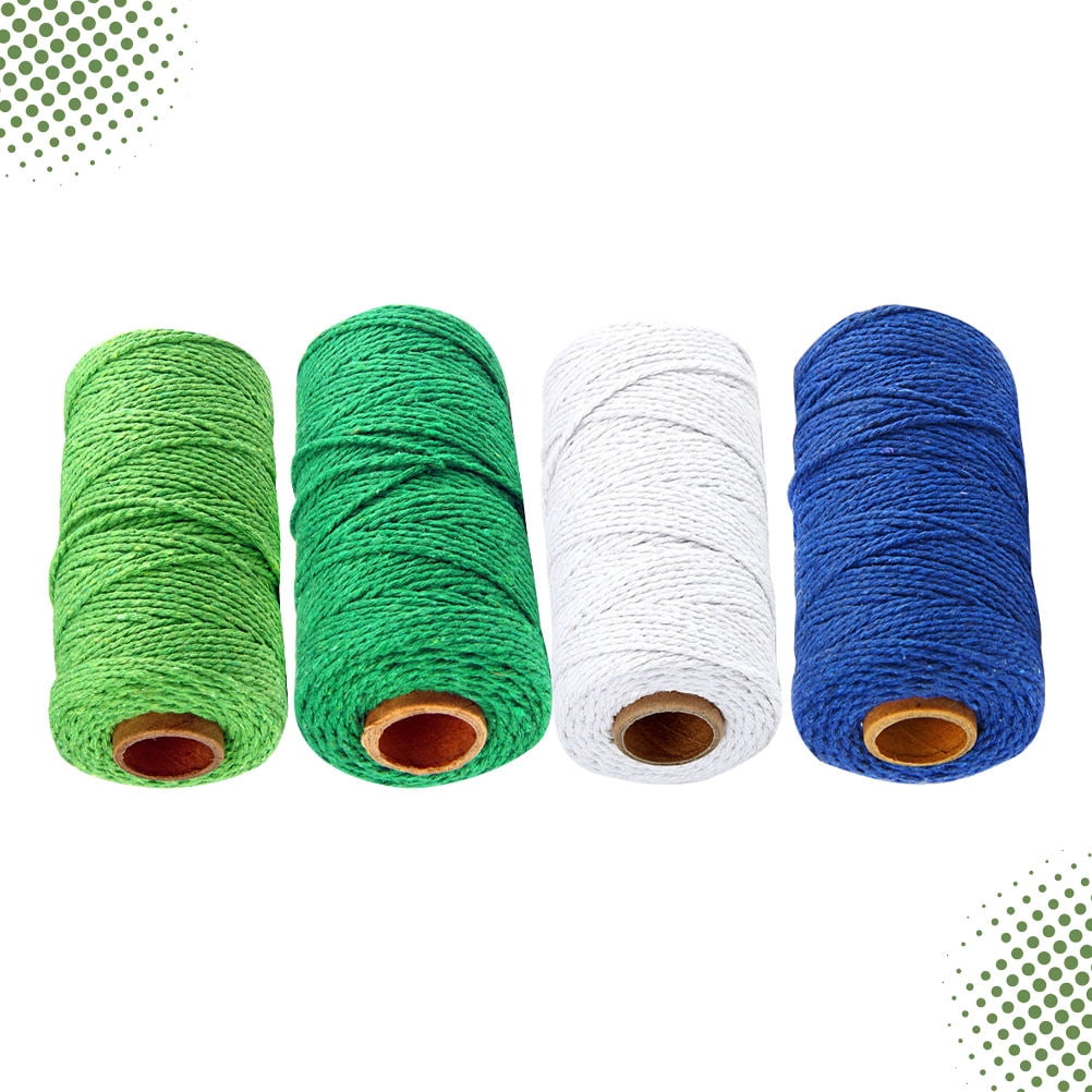 Supvox Wrapping Rope Assorted Color Thick Cotton Rope Roll for ...