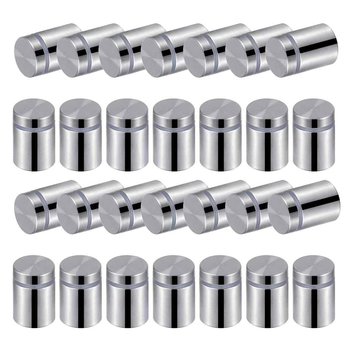Supvox 40pcs Sign Standoff Screws Glass Acrylic Nail Stainless Steel ...