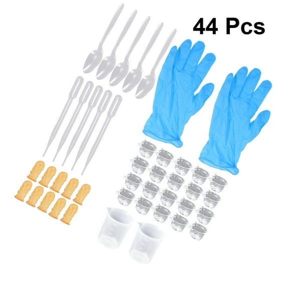 Supvox 44 Pcs Assorted Color Epoxy Kits Crystal Epoxy Tool Kits ...