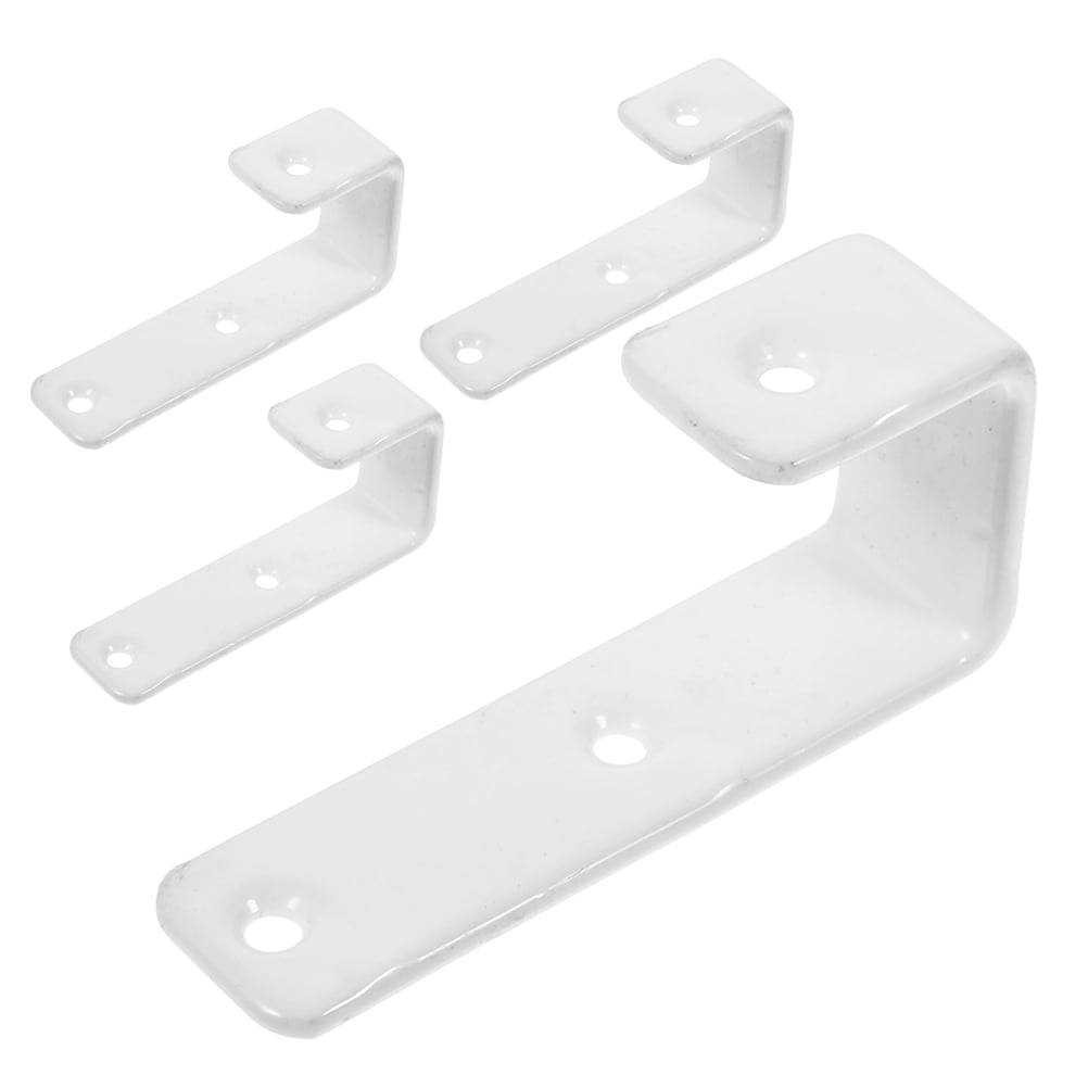 Supvox 4Pcs Heavy Duty White Bunk Bed Ladder Hooks with Rustproof Steel ...