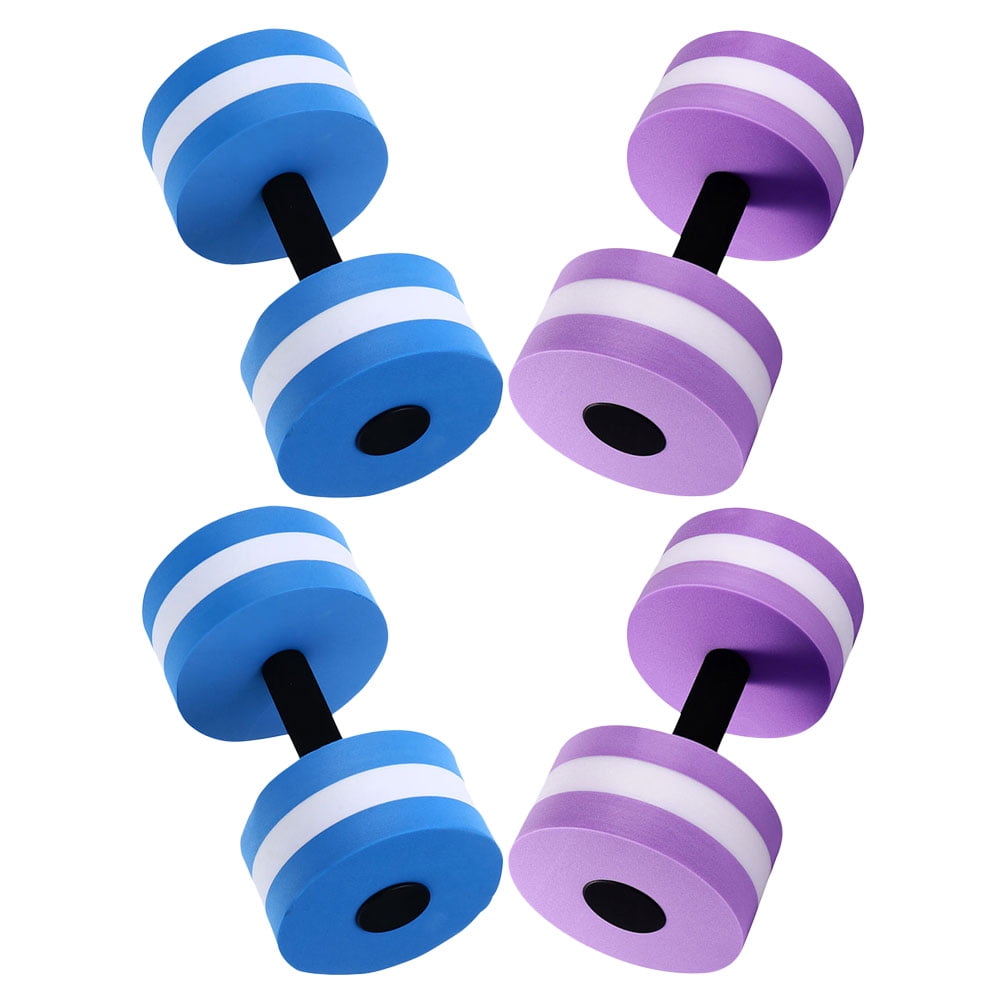Supvox 4Pcs Water Exercise Barbells Lightweight Eva Foam Floating ...