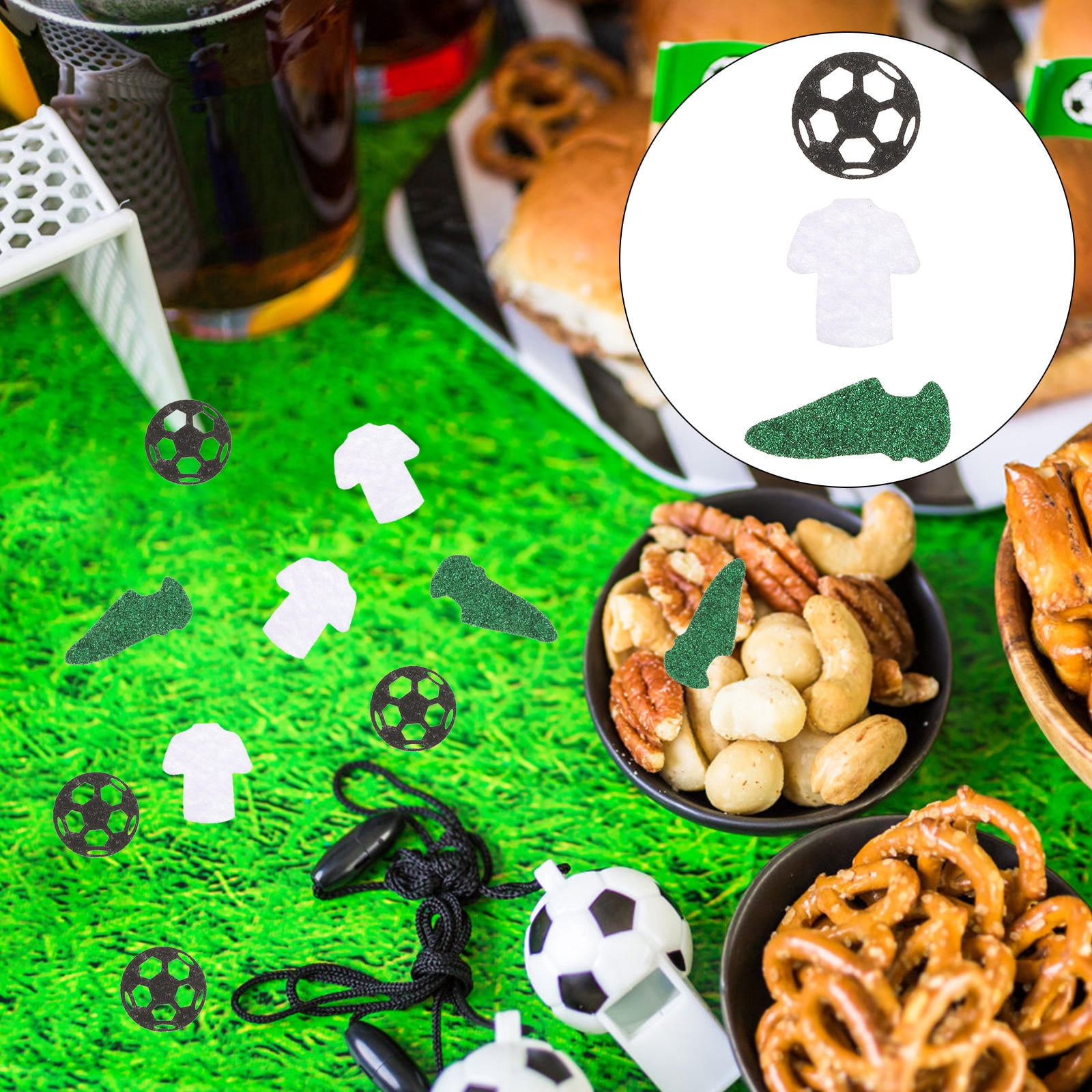 Supvox 50Pcs Football Theme Party Decorations Nonwoven Fabric Gift Bag ...