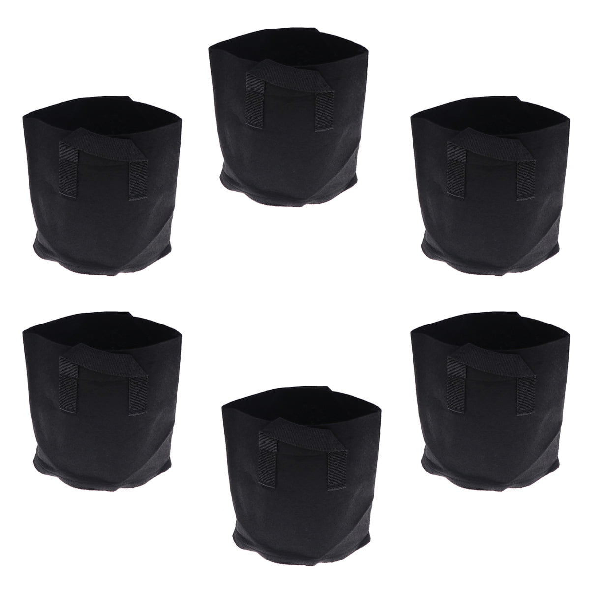 Supvox 6Pcs Non Woven Fabric Plant Pouch Durable Breathable Root Grow ...