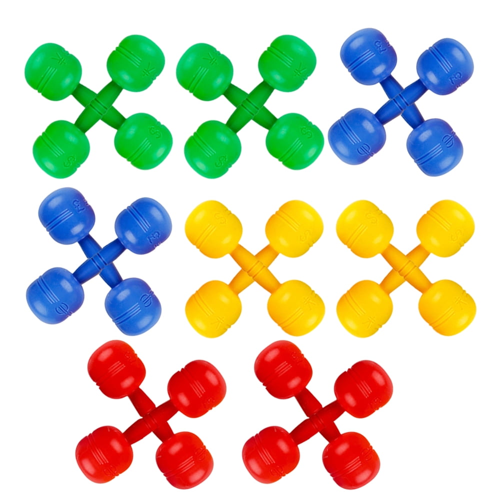 Supvox 8 Pairs Training Children Weights Plastic Compact Size for ...