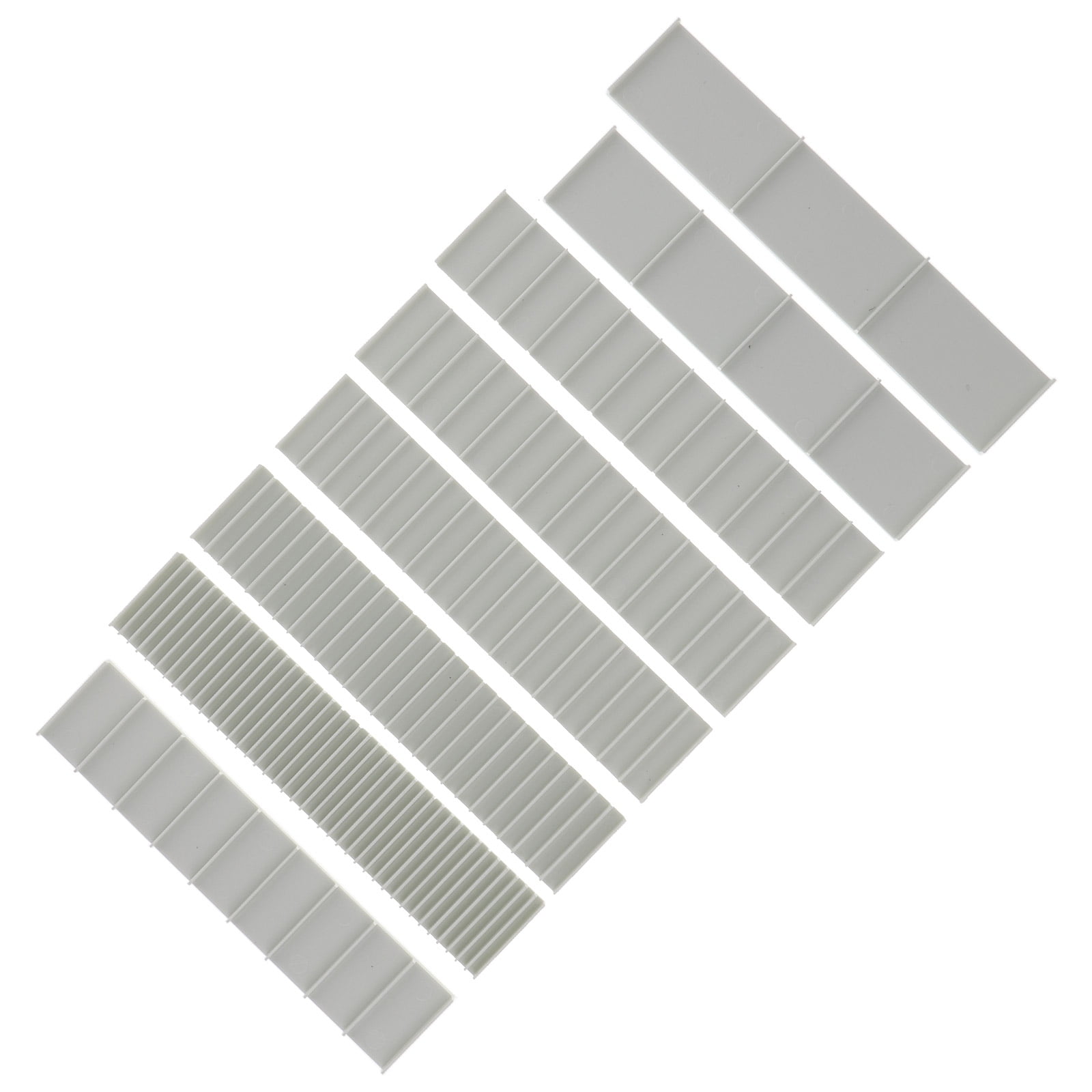 Supvox Bread Baking Supplies Tools Plastic Thickness Ruler Grey 8Set ...