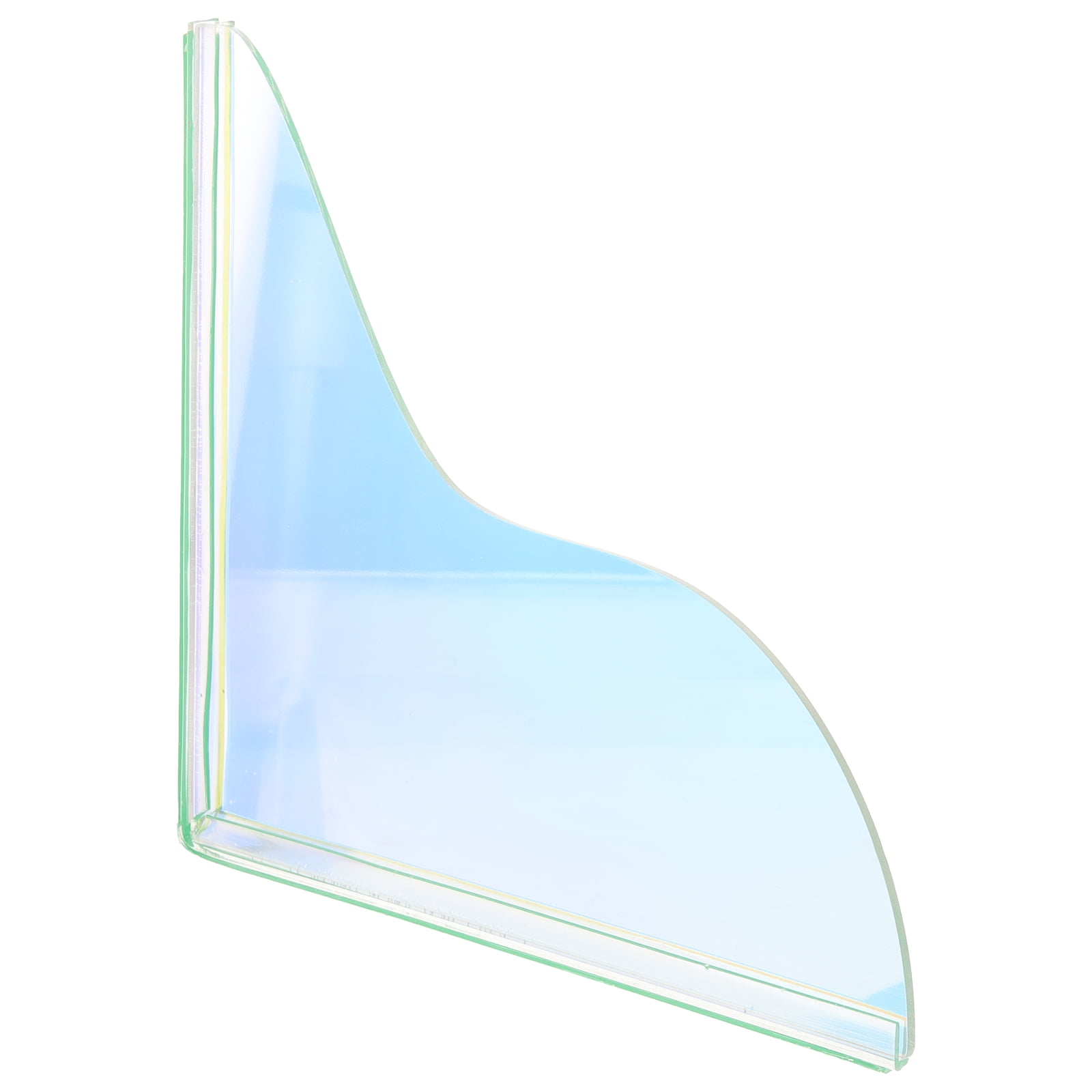 Supvox Multi Color Acrylic Shower Edge Splashing Guard Strong Sturdy ...