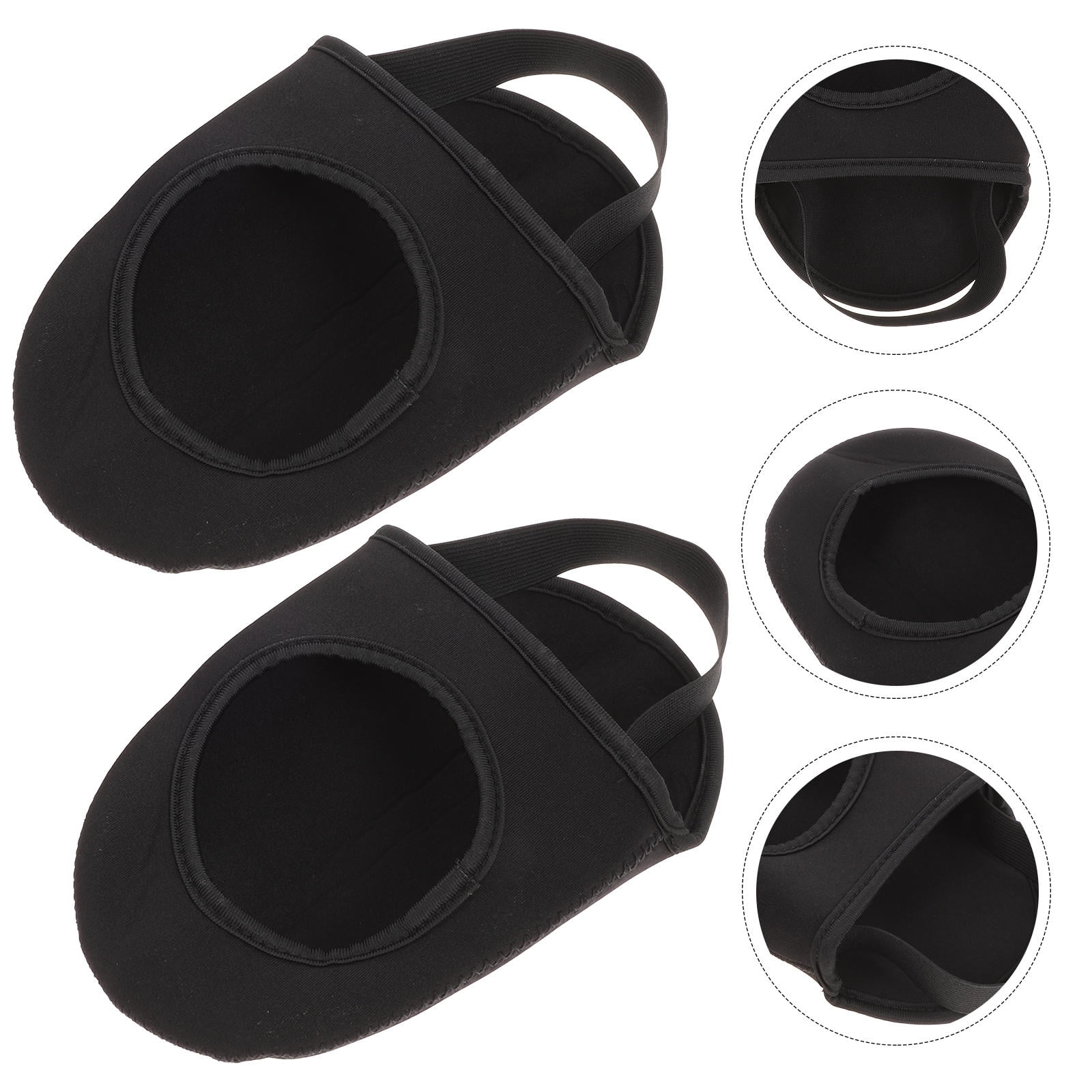 Supvox 1Pair Black Thermal Bike Overshoes Protective Cycling Shoe ...