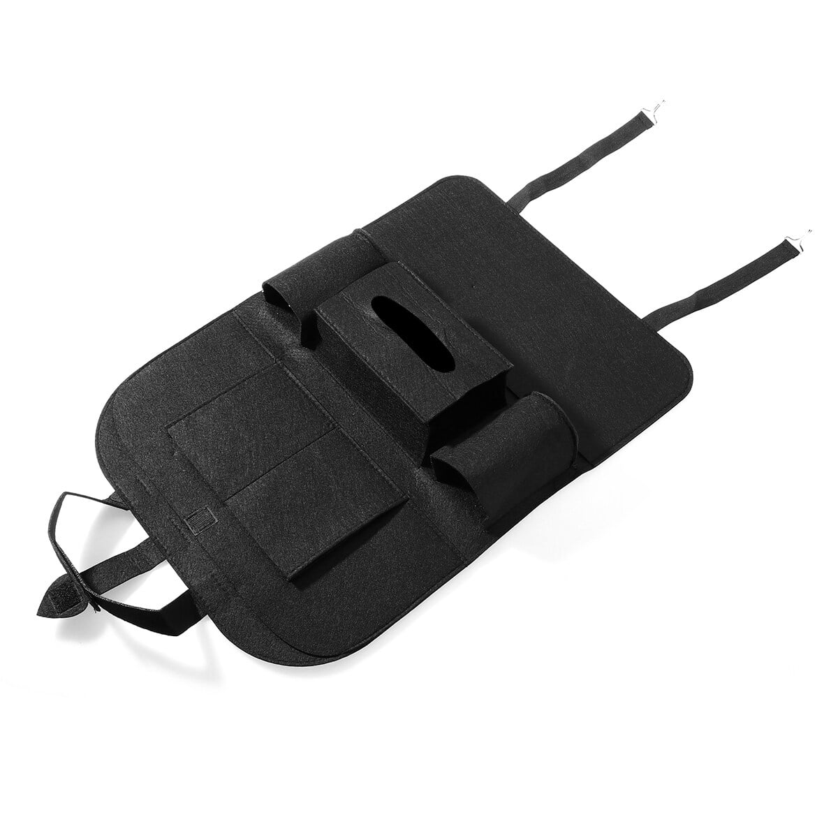 Supvox Car Toy Organizer Back Seat Felt Black Storage Box for Families ...