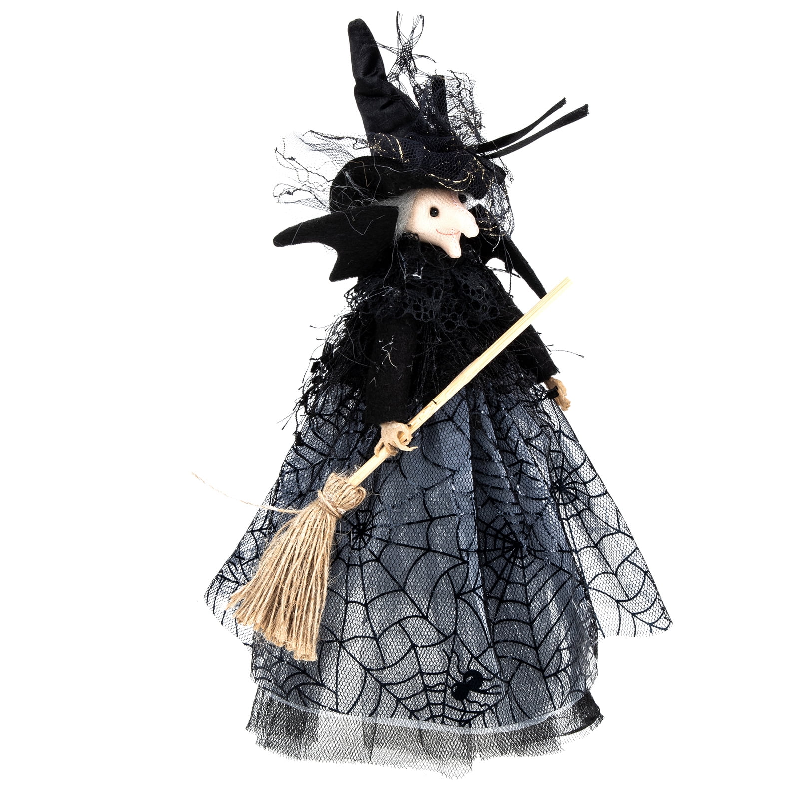 Supvox Halloween Party Witch Doll Decoration Witch Shaped Doll ...