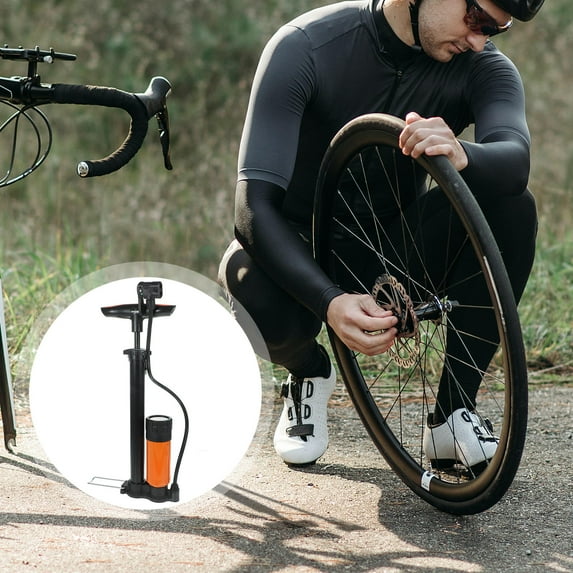 Supvox Portable Bike Pump with Smooth Pull Rod for Quick High Pressure ...