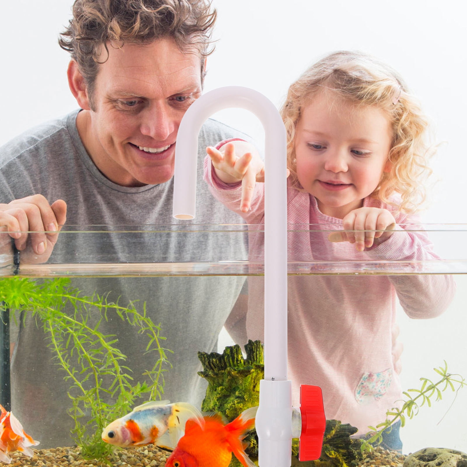 Supvox Household Water Changer Aquarium Water Clarifier Shaking Design ...