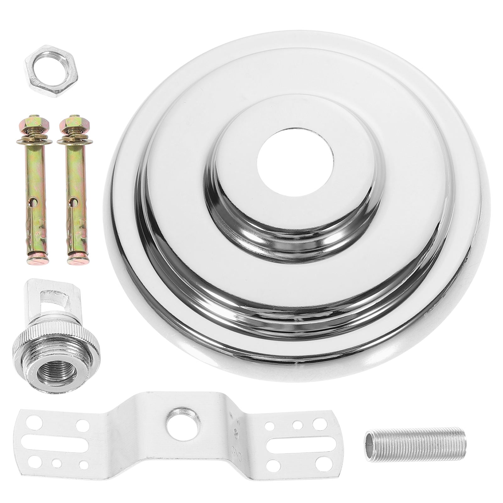 Supvox Metal Ceiling Cover Plate Ceiling Light Mounting Plate for DIY ...