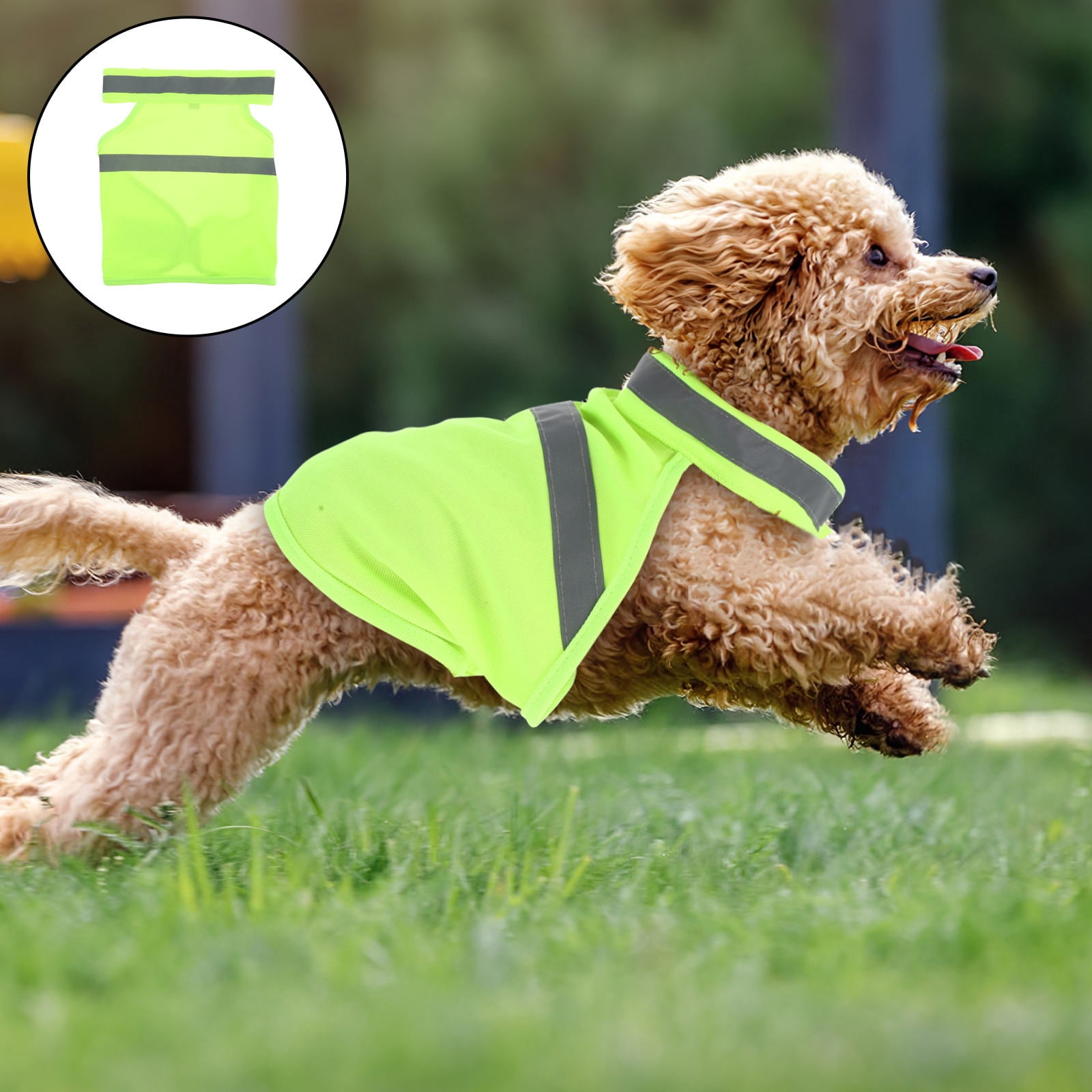 Supvox Pet Vest Suit High Visibility Reflective Costume for Walking ...