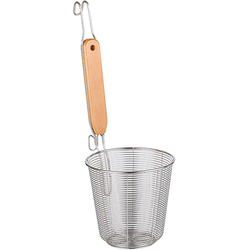 Supvox Stainless Steel Pasta Basket for Cooking with Mesh and Safe ...
