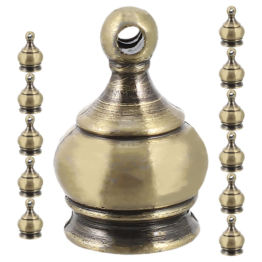 Supvox Replacement Finial Knob Set 12pcs M10x1 Threaded Lamp Finials ...