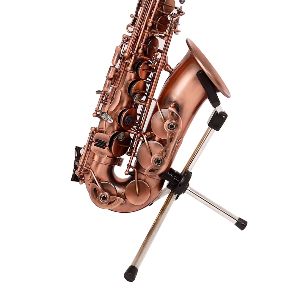 Supvox Portable Foldable Saxophone Holder Stand with Soft Rubber Grip ...