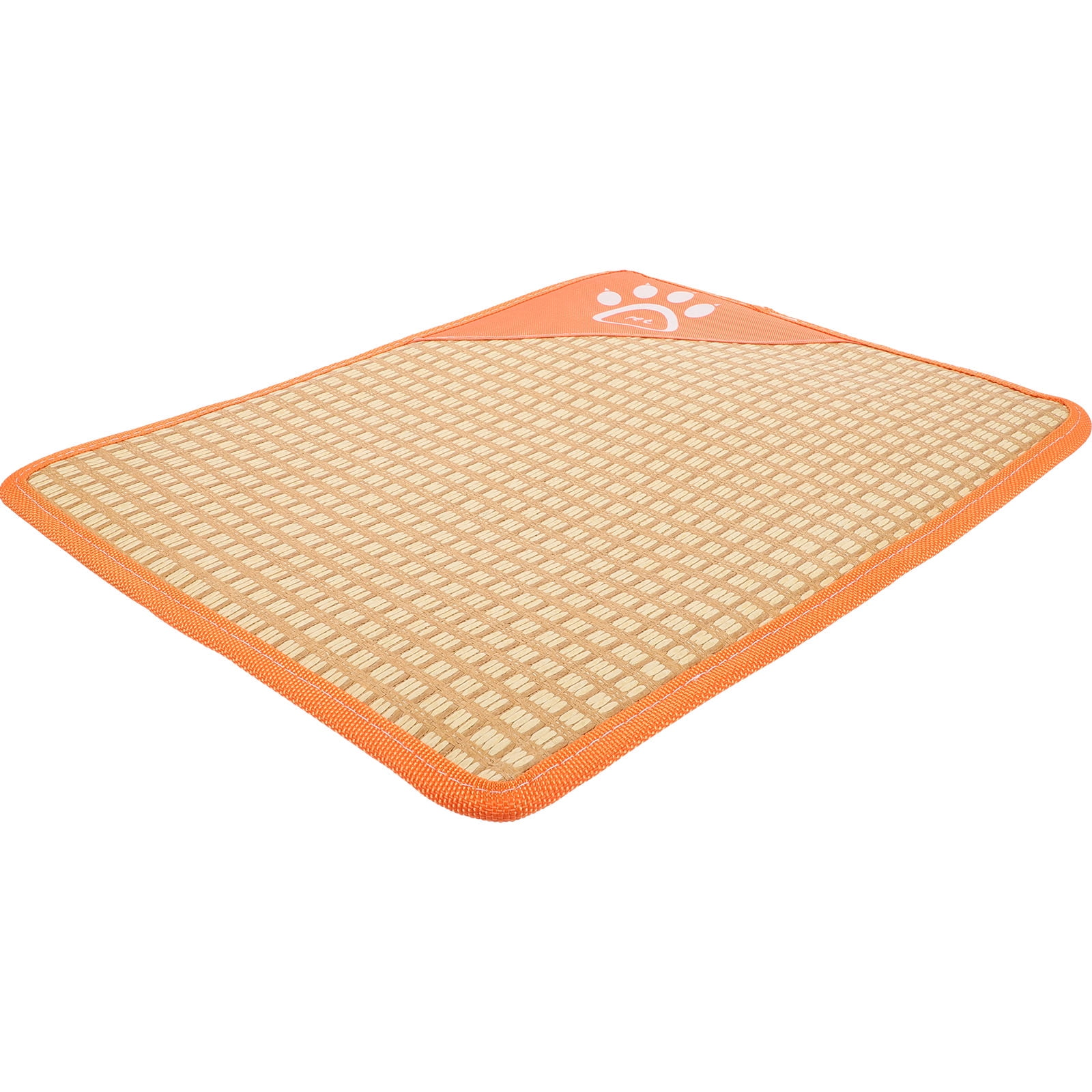Supvox Lightweight Orange Cooling Mat for Small Dogs and Cats Ideal for ...