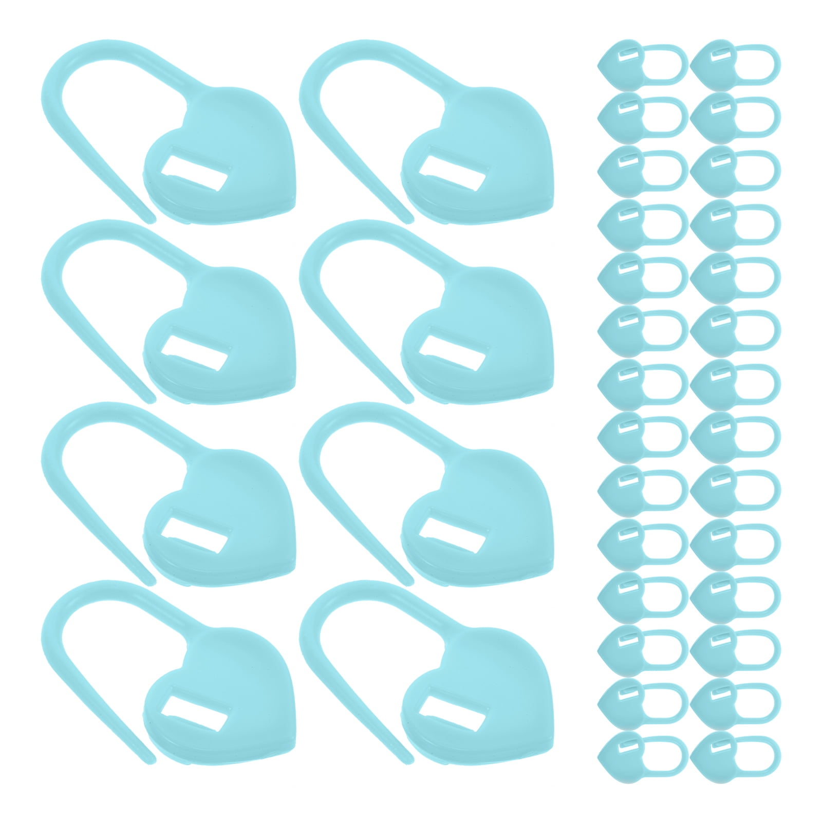 Supvox Stich Markers Crochet Stitch Marker Plastic Sky-blue 1 Set for ...