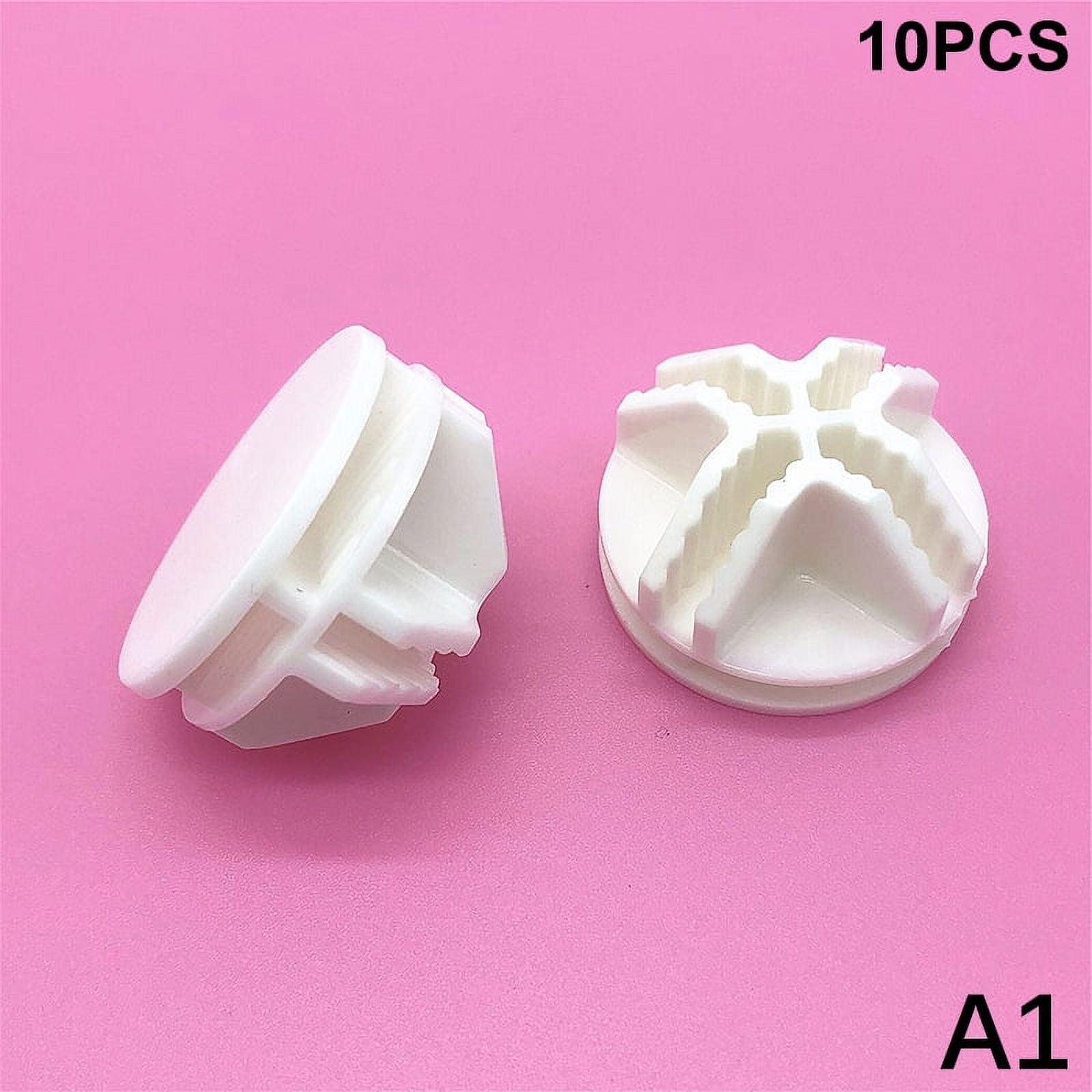 Suquosor 10pcs Wire Cube Plastic Connectors Wardrobe Snap Modular ...