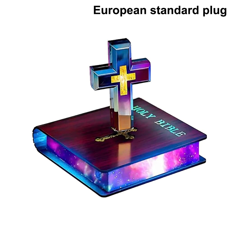 Suquosor New Maglev Cross Table Lamp Levitating Cross Lamp Jesus ...