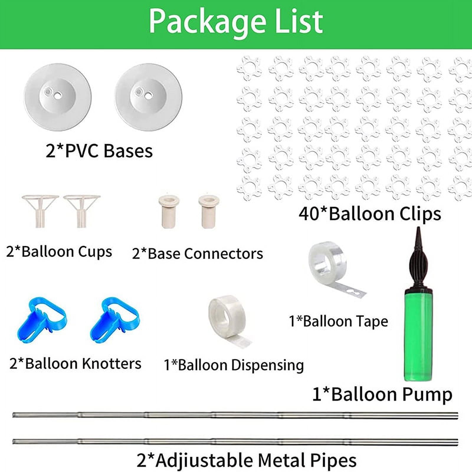 Suquosor Store Balloon Column Stand Kit,Adjustable Balloon Column Kit ...