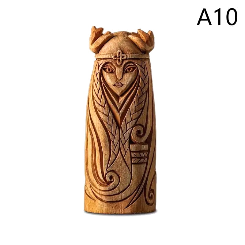 Suquosor Store Freya Viking Goddess Statue Resin Sculpture Religious ...