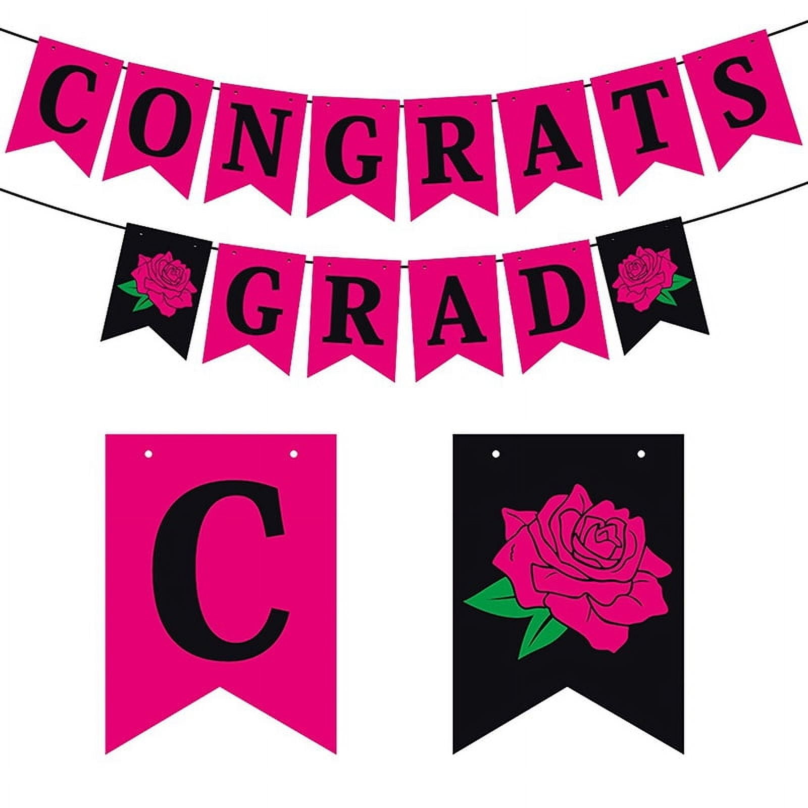 Suquosor Store Graduation 2025 Banner Decor Set - Class Of 2025 Hanging Swirls Foil Tassel ...