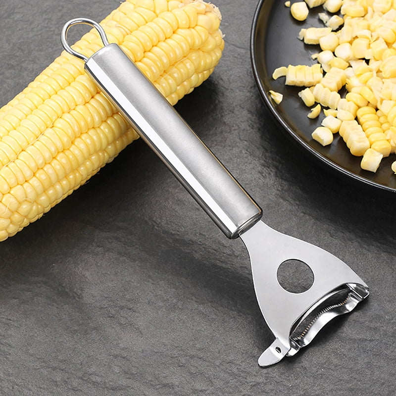 Suquosor Store Stainless Steel Corn Planer Ergonomic Handle Corn Peeler Peel Separate Enjoy ...