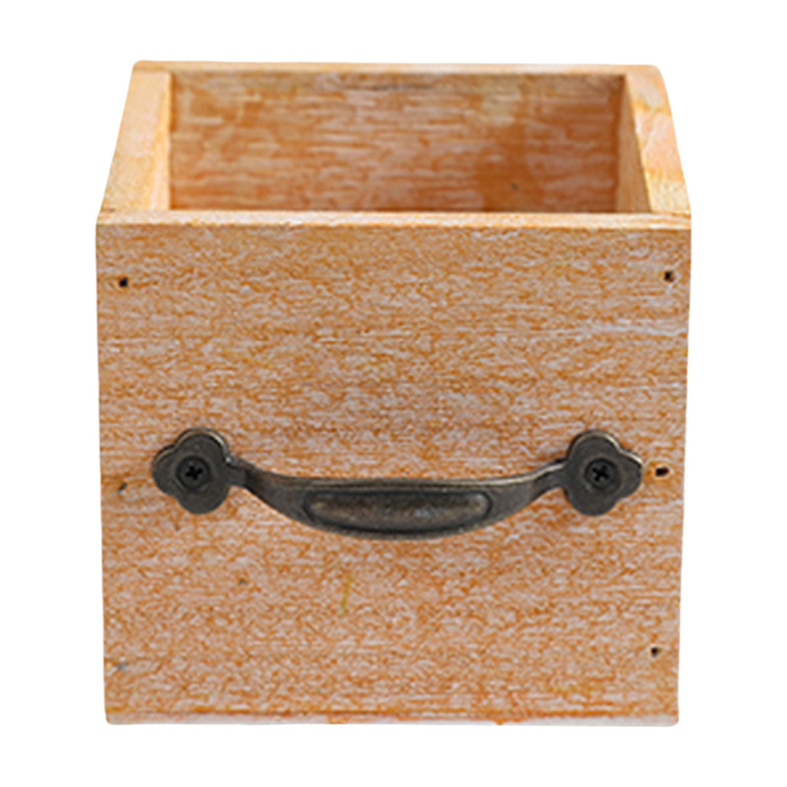 Suqwn 3.7inch Centerpiece Table Decorations Wood Planter Rectangular ...