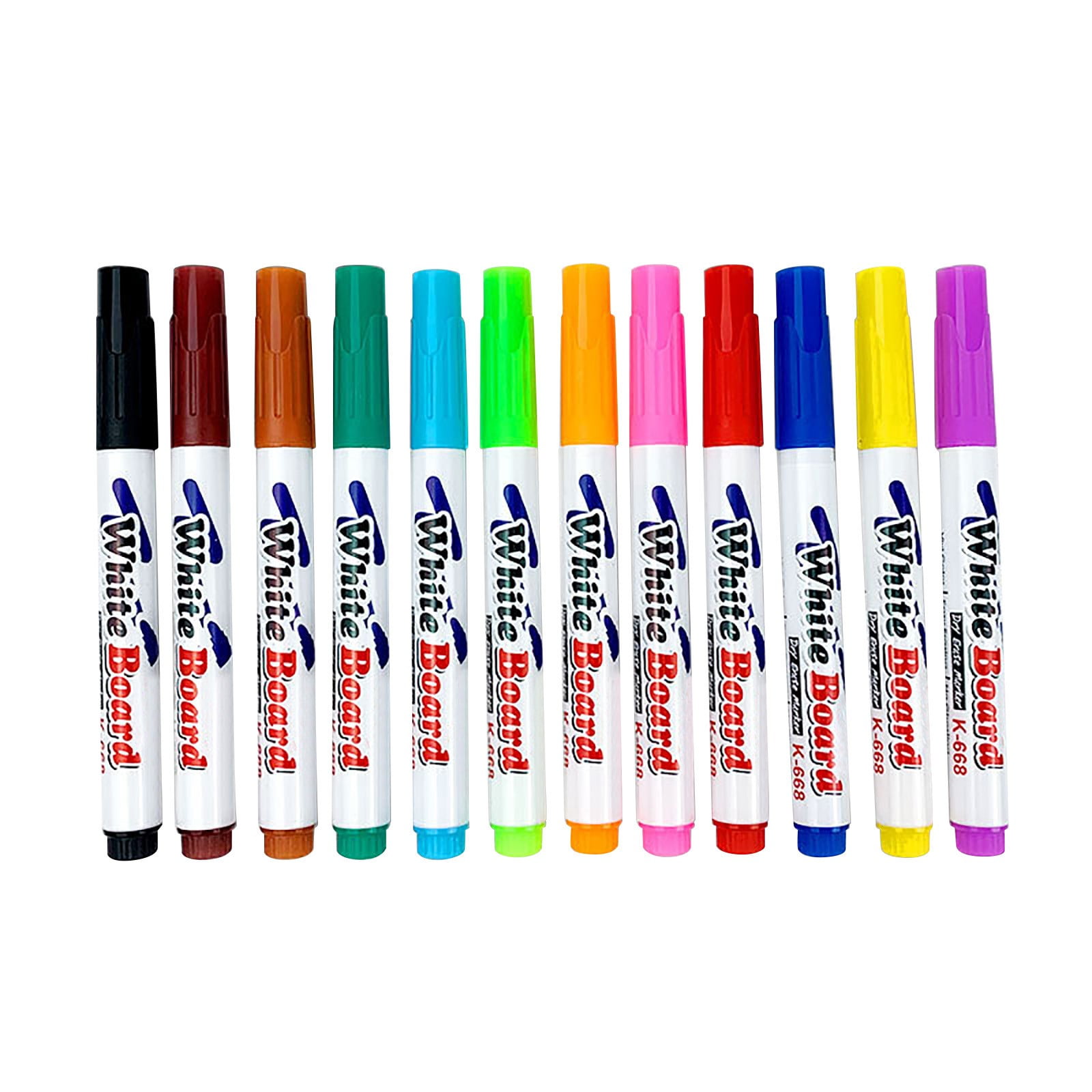Suqwn Magical Water Painting Pen 12 Colors Magic Doodle Drawing Erasing ...