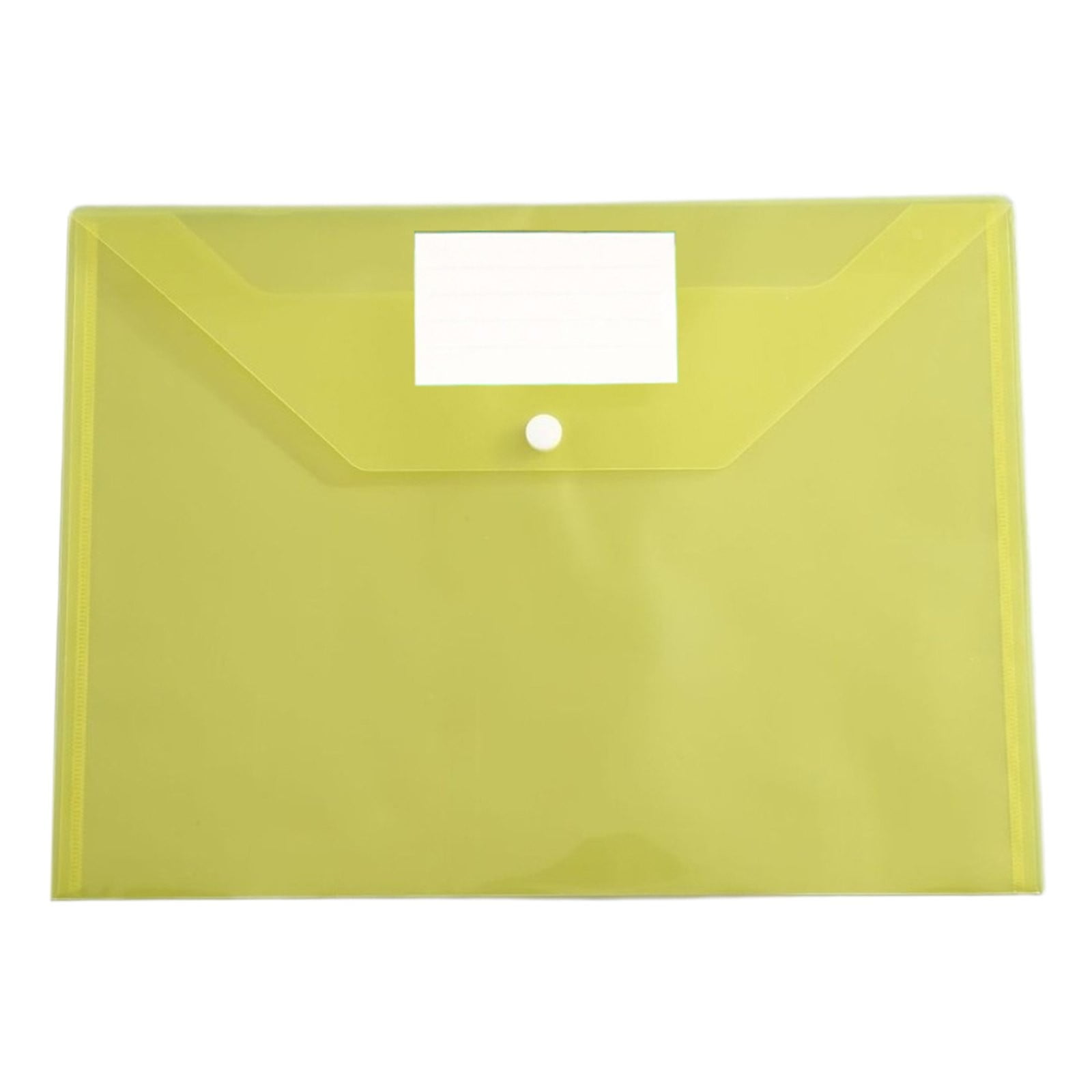 Suqwn Plastic Envelopes Poly Envelope Folder Clear Document Plastic ...