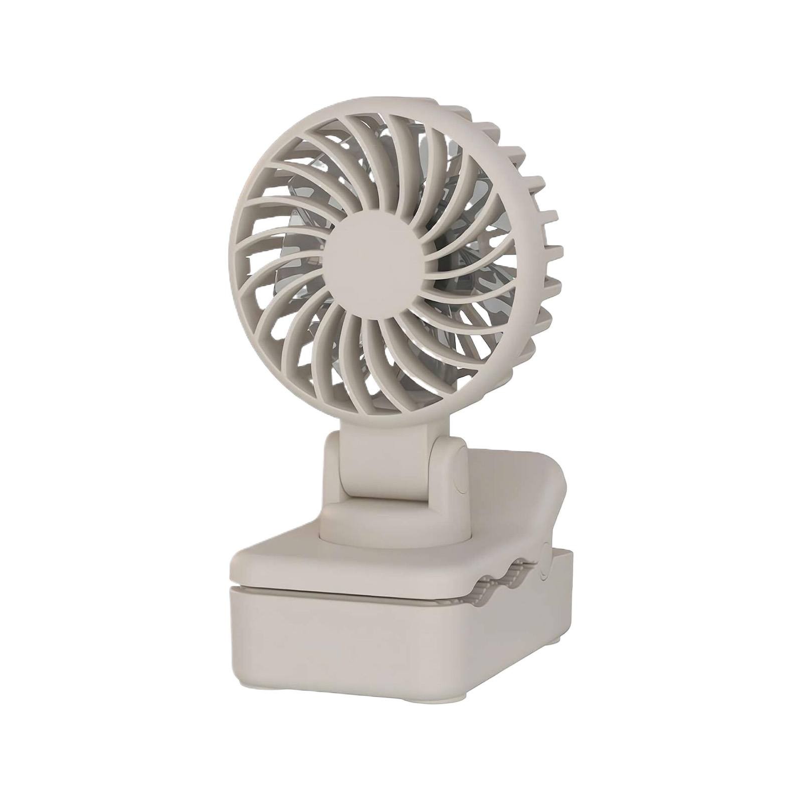 Suqwn Portable Clip on Fan, Rotatable Stroller Fan, 3 Speed Quiet Mini ...