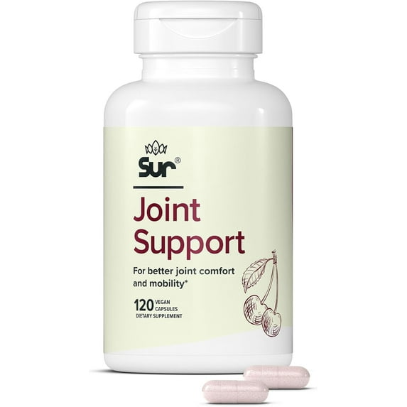 Sur Joint Support FruiteX-B Tart Cherry Capsules - Vegan Fast-Acting ...
