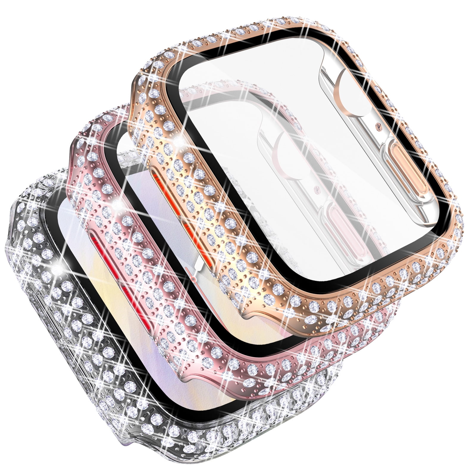 Surace Smartwatch Protective Cover Compatible with Apple Watch Case ...