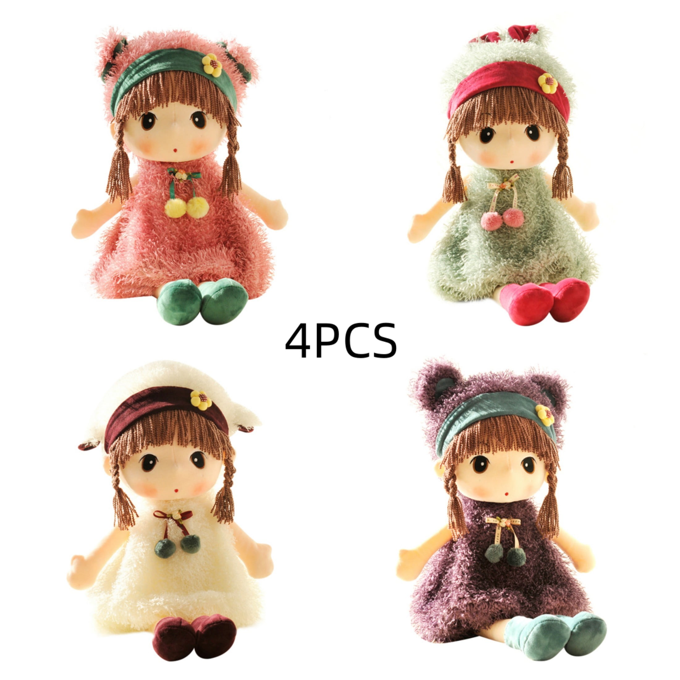 Surakey 17.7" Plush Stuffed Toy Princess Doll Soft Cuddly Rag Doll Toy ...