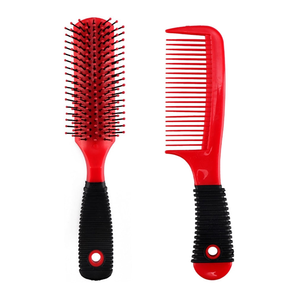 Surakey 2 Piece Set Hair Comb Set Men And Women Massage Curls For ...