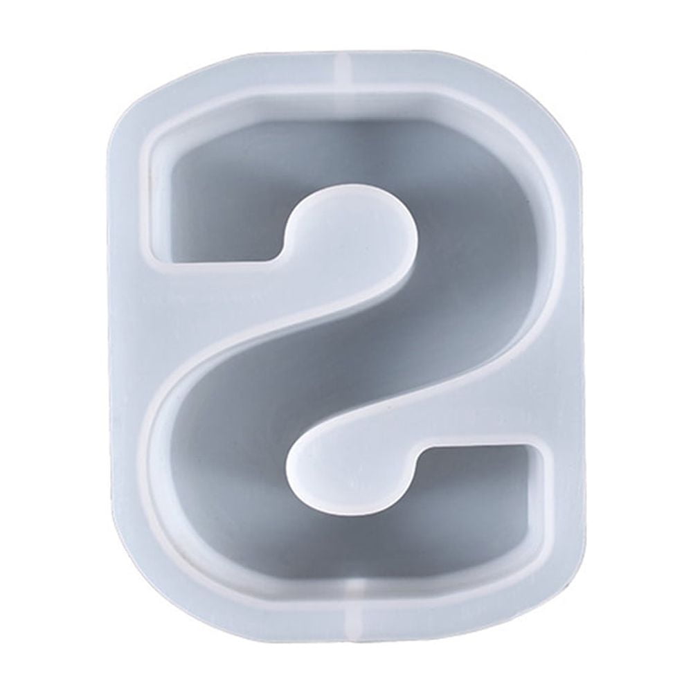 Surakey 7.1"Letter Resin Mold 26 English Letter Mold Alphabet Letter ...