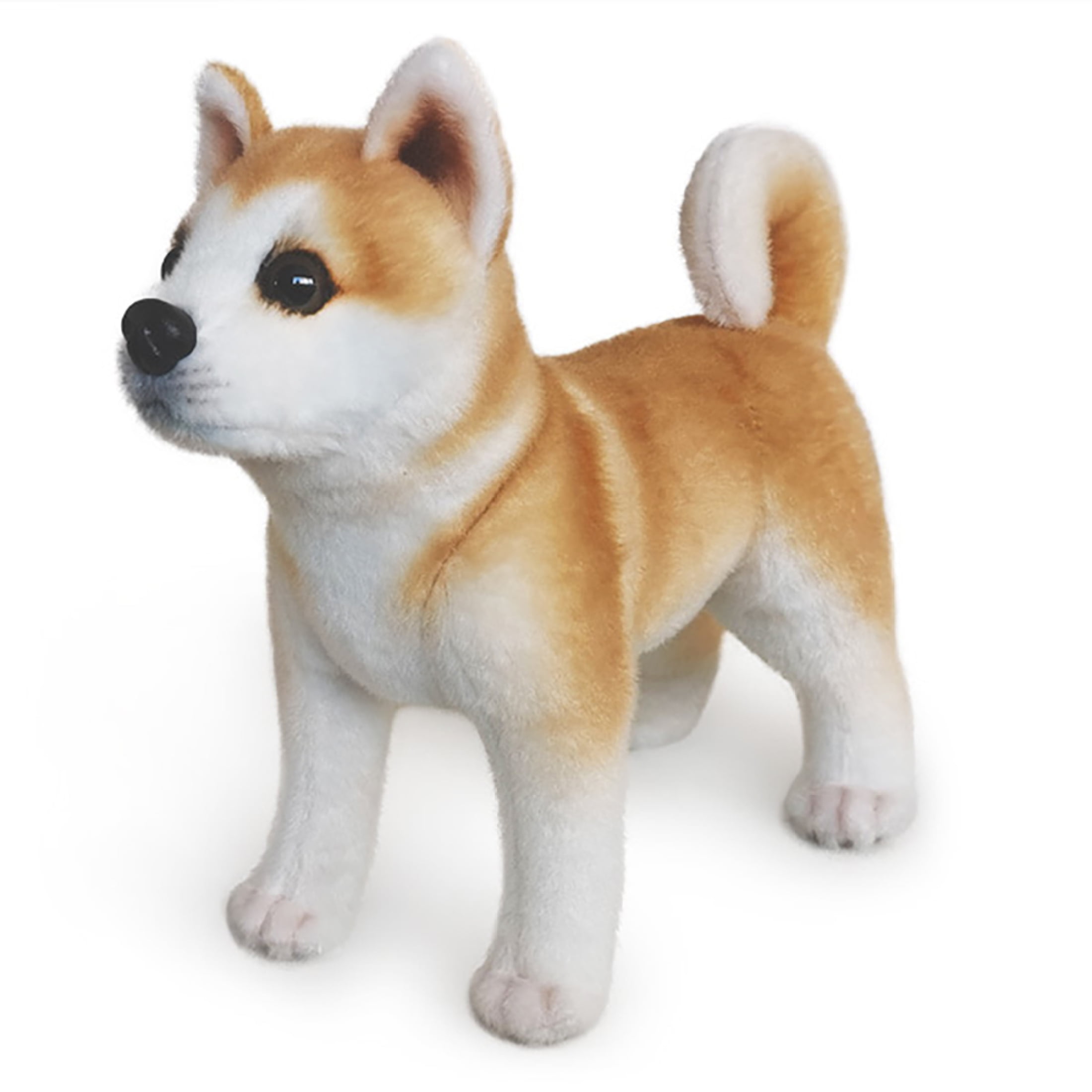 Surakey Simulated Akita Dog Doll Baby Stuffed Animals Plush Dog Toys 11 ...