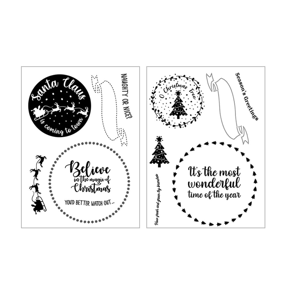 Surakey Transparent Seal DIY Paper Card Craft Art Handmade Decorative ...