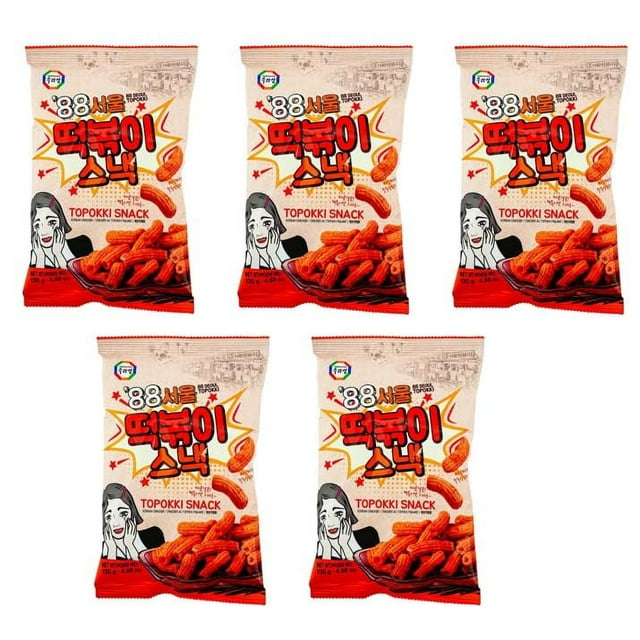 Surasanag Tteokbokki Flavored Crispy Chips, Korean Sweet and Spicy ...