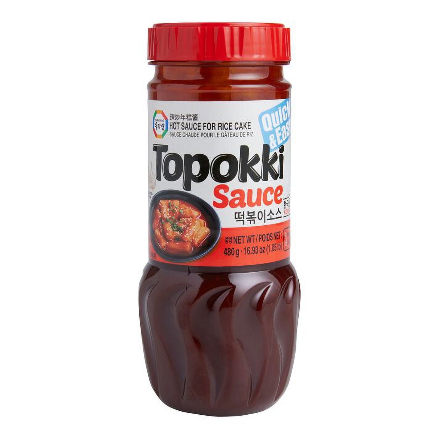 Surasang Topokki Rice Cake Hot Sauce 16.93 oz Pack of 3 - Walmart.com