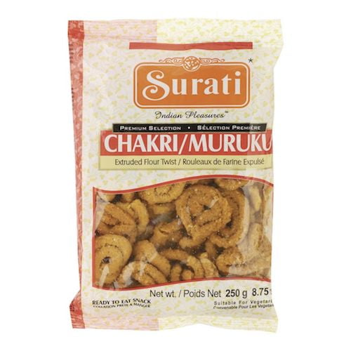 Surati Snacks Chakri/Murukku 250g - Walmart.com