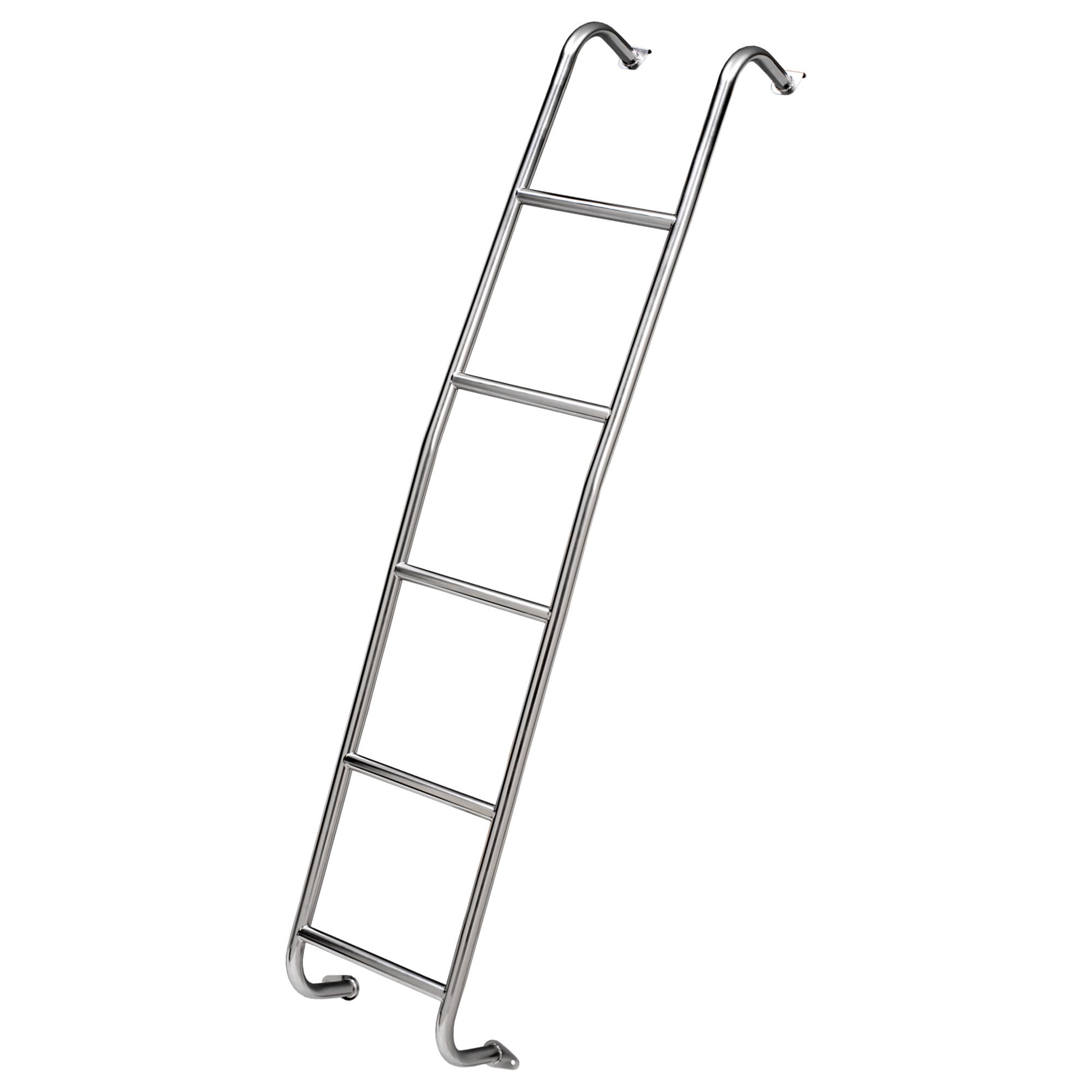 Surco 093TL Stainless Steel Van Ladder for Ford Transit with High Roof ...