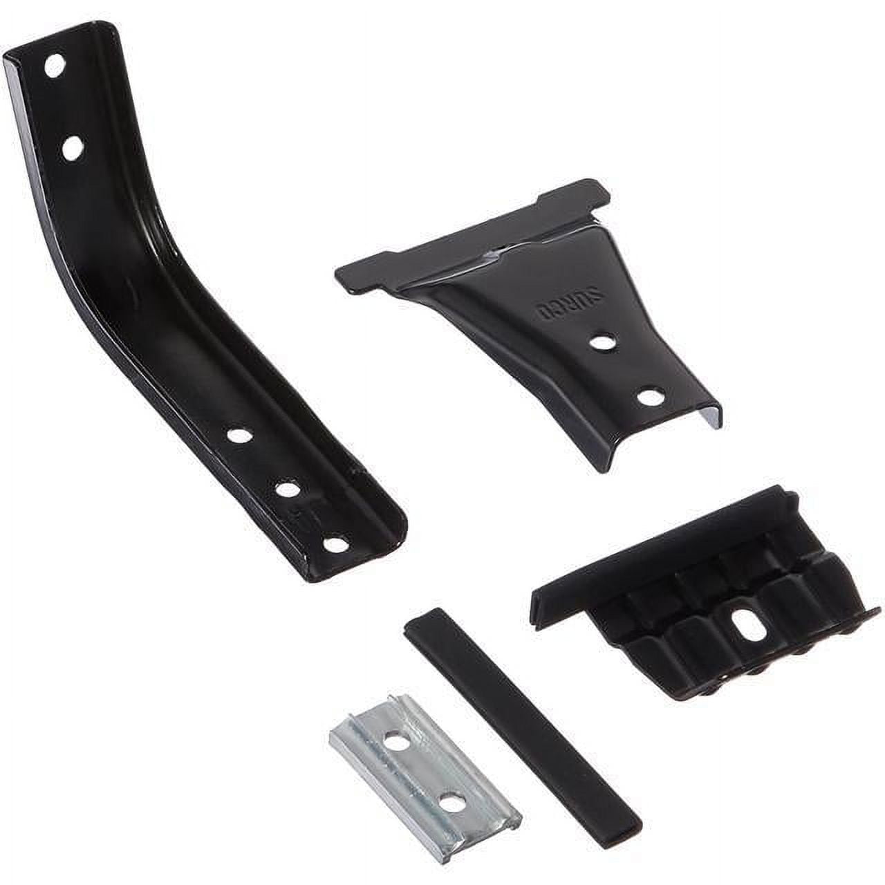 Surco Gutter Mount Adapter- 8” Black GM200 - Walmart.com